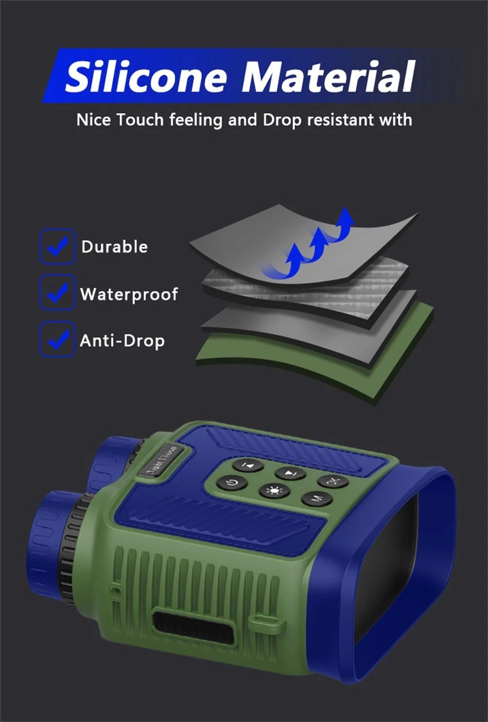 NV5000PRO night vision Binoculars used both day and night